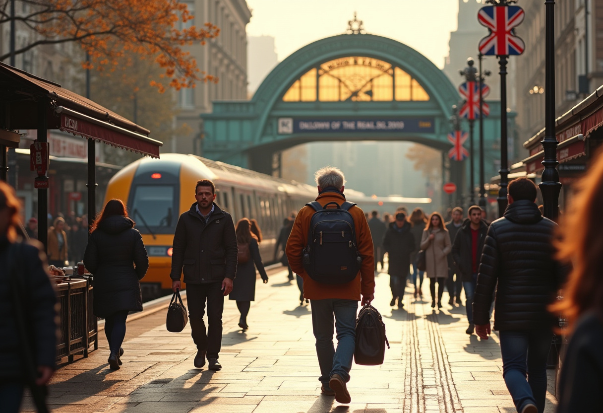 London Train Map Explore Routes and Stations