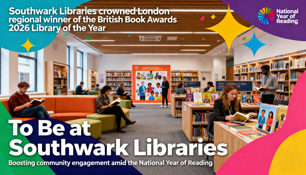 Southwark Libraries Named London Winner – British Book Awards 2026 ...